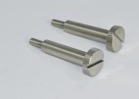 China Titanium Grade 5 Shoulder Bolt Metric M20x60 Anodizing Black Aircraft Manufacturing for sale