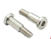 China Nickel Plated Steel Shoulder Bolt Metric M12x40 Chrome Plating Engine Manufacturing for sale