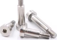 China Chrome Plated Steel Shoulder Bolt Metric M3x10 Chrome Plating Turbine Manufacturing for sale