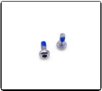 China Blue Red Nylock Hexagon Torx Cross Recess Pan Head Machine Screw Din7985 Stainless Steel Ss201 304 316 316l A2 A4 for sale