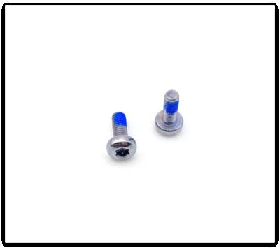 China Blue Red Nylock Hexagon Torx Cross Recess Pan Head Machine Screw Din7985 Stainless Steel Ss201 304 316 316l A2 A4 for sale