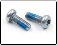 China Blue Red Nylock Hexagon Torx Cross Recess Pan Head Machine Screw Din7985 Stainless Steel Ss201 304 316 316l A2 A4 for sale