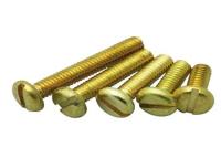 China Nickel Plated Tin Plated M4  Copper Bronze Hexagon Slotted Torx Cross Recess Hexagon Pan Head Metal Screw for sale