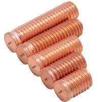 China Copper Weld Metal STUD M8 Tin Plated High Conductivity Studs Medical Precision Instrument Smart Small Home for sale