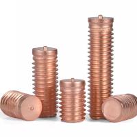 China Copper Weld Metal STUD M8 Tin Plated High Conductivity Studs Medical Precision Instrument Smart Small Home for sale