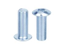China Astm A325 A307 Gr2 Gr5 Astm 193 B7 Zinc Plated Coated Galvanized Cross Recess  Hexagon Pan Head Metal Screw for sale