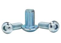 China Astm A325 A307 Gr2 Gr5 Astm 193 B7 Zinc Plated Coated Galvanized Cross Recess  Hexagon Pan Head Metal Screw for sale