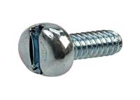China Custom M4 M6 Slotted  Pan Head Metal Screw Zinc Galvanized Carbon Steel 4.8 8.8 Cross for sale