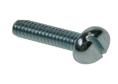 China Custom M4 M6 Slotted  Pan Head Metal Screw Zinc Galvanized Carbon Steel 4.8 8.8 Cross for sale