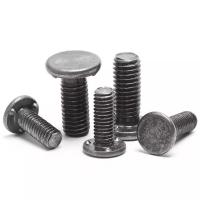 China Carbon Steel Weld Metal Screw UNC 5/16-18 Dacromet Coated Heavy Duty Connectors For Mining Engineering for sale