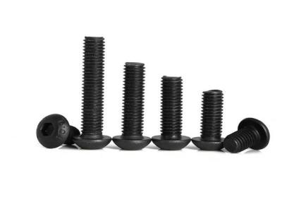 China Stainless Steel Inox Ss201 304 316 316l A2 A4 Black Hexagon Torx Slot Cross Recess Pan Head Metal Screw for sale