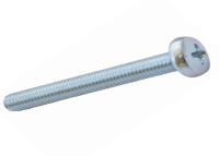 China M12 M16 Cross Socket Pan Head Metal Screw DIN7985 Zinc Galvanized Carbon Steel 4.8 8.8 for sale