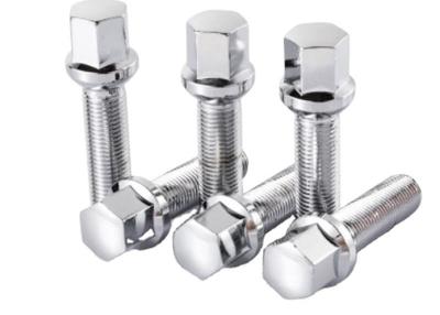 China High Tensile Carbon Steel 10.9 12.9 Hub Bolt Metal Bolt Heavy Duty Truck Wheel Hub for sale