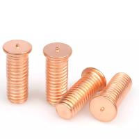 China Copper Weld Metal Screw UNF 10-32 Bright Polished Surface  Conductive Screws For Laboratory Testing Equipment for sale