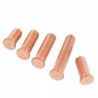 China Copper Weld Metal STUD Metric M12 Black Oxide Anti Oxidation Weld Studs For Audio Amplifier Equipment for sale