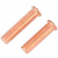 China Copper Weld Metal STUD Metric M12 Black Oxide Anti Oxidation Weld Studs For Audio Amplifier Equipment for sale