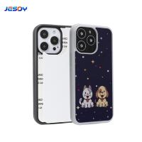 China TPU Shockproof Sublimation Phone Case with Aluminum Plate - 45g Weight, 2.5mm Camera Protection for iPhone 15 Pro Max for sale
