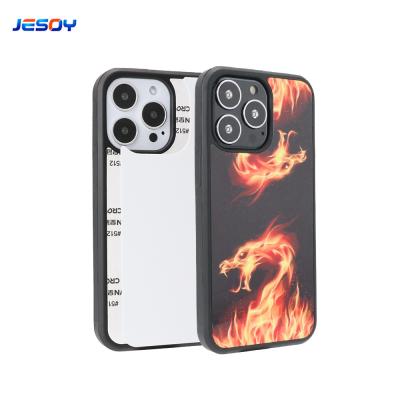 China TPU PC 2D Sublimation Phone Case with Aluminum Plate - 45g Weight, 180°C 60s DIY Customization for iPhone Samsung for sale