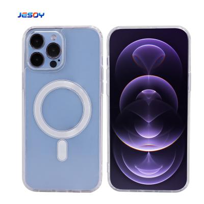 China Anti-Yellowing MagSafe Phone Case Transparent TPU 65g for iPhone 16 Pro Max 6.9