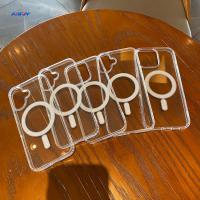 China Crystal Clear MagSafe Case with 12FT Drop Protection for sale