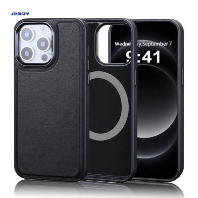 China Silk Screen Printing Leather Phone Case 60g Lightweight For iPhone 8-16 Pro Max Shockproof Protection for sale