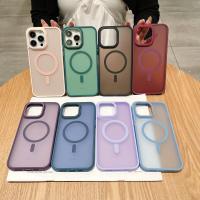 China Soft TPU Magnetic Phone Case with 12 FT Drop Protection and MagSafe Compatibility for iPhone 16 Pro Max - 7 Colors Available for sale