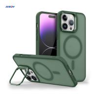 China 12FT Drop Protection Magnetic Phone Case With MagSafe Camera Stand for sale
