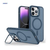 China Translucent Backplate Magnet Mobile Cell Phone Cover Anti Fingerprint for sale