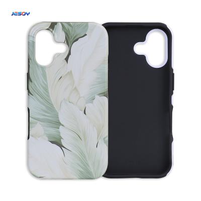 China 2 In 1 3D Film Sublimation Phone Case Heat Transfer Printed For IPhone 16 Pro Max for sale