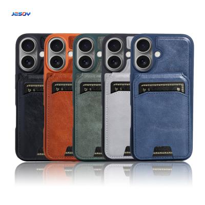 China Luxury PU Leather Magnetic Phone Case with Wallet Stand for Samsung S25 - 1:1 Size, 3 RFID Card Slots, MagSafe Compatible for sale