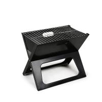 China Outdoor Camping Sheet Metal BBQ , Folding Charcoal BBQ Grill 47X25X49cm for sale