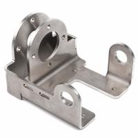 China High Precision Sheet Metal Parts Ra0.4 Brushing Zinc Plating for sale