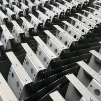 China High Precision Sheet Metal Parts Ra0.4 Brushing Zinc Plating for sale