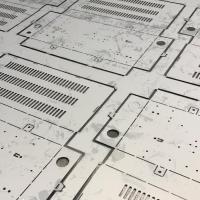 China ISO9001 Sheet Metal Fabrication Service , 0.02mm Sheet Metal Stamping Parts for sale