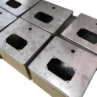 China ROSH Laser Cutting Metal Service , Ra0.8 Laser Cutting Metal Fabrication for sale