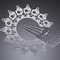 China Blackenning Sheet Metal Fabrication Service 0.04mm for sale