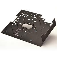 China Ra0.4 Aluminum Laser Cutting Service Blackenning Zinc Nickel Plating for sale