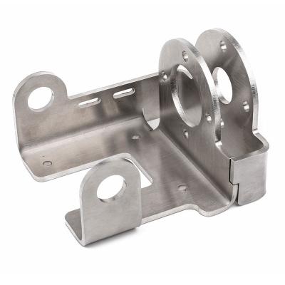 China Ra0.8 Aluminum Sheet Metal Parts Polishing Sandblasting for sale