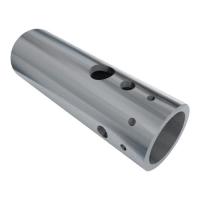 China Aluminum Zinc Stamping Laser Pipe Cutting Services 0.04mm for sale