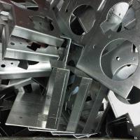 China 0.1mm Bending Stamping Parts Zinc Aluminum Laser Cutting Services for sale