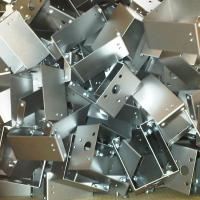China 0.1mm Bending Stamping Parts Zinc Aluminum Laser Cutting Services for sale