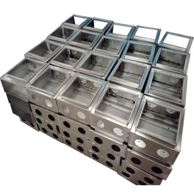China Polished Laser Cutting Sheet Metal Bending Parts Ra0.8 for sale