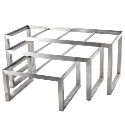 China Stainless Steel Square Tube Table Frame Welding Polishing Plating for sale