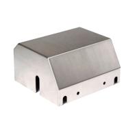 China Chrome Powder Coating Custom Sheet Metal Box Ra3.2 for sale