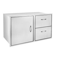 China Single Door Stainless Steel Kitchen Cabinets Without Sink for sale