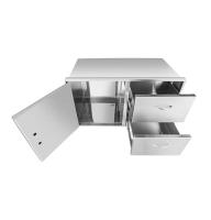 China Indoor Stainless Steel Kitchen Cabinets ISO9001 OEM ODM for sale