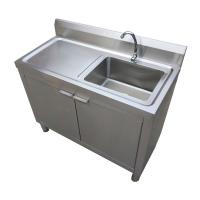 China Single Door Stainless Steel Kitchen Cabinets Without Sink for sale