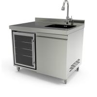 China Indoor Stainless Steel Kitchen Cabinets ISO9001 OEM ODM for sale
