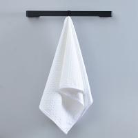 China 35x75cm 400gsm Small Waffle Microfiber Bath Towels For Camping for sale