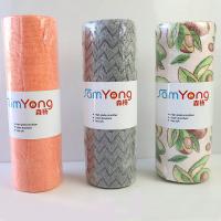 China Hand Wash Tear Off Microfiber Cloth Roll Accept Customized Logo for sale